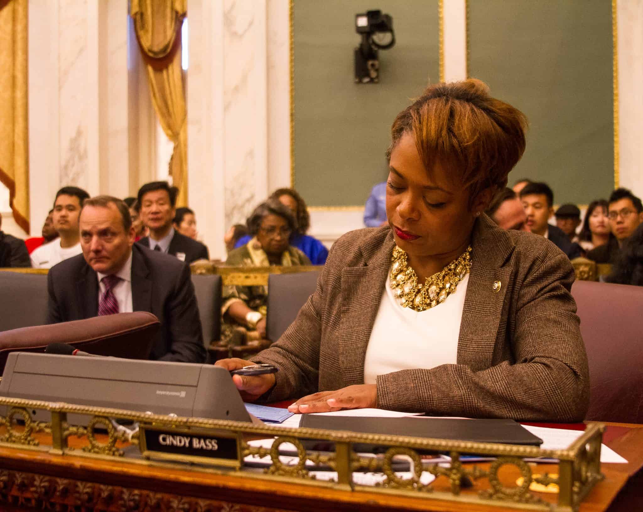 COUNCILWOMAN CINDY BASS INTRODUCES STOP-N-GO LEGISLATION